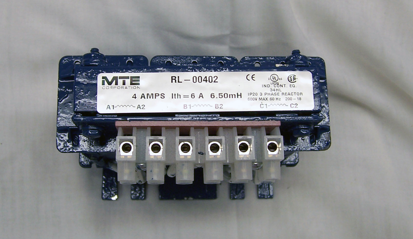 Line Reactor | Electrical Components | Wisconsin Oven