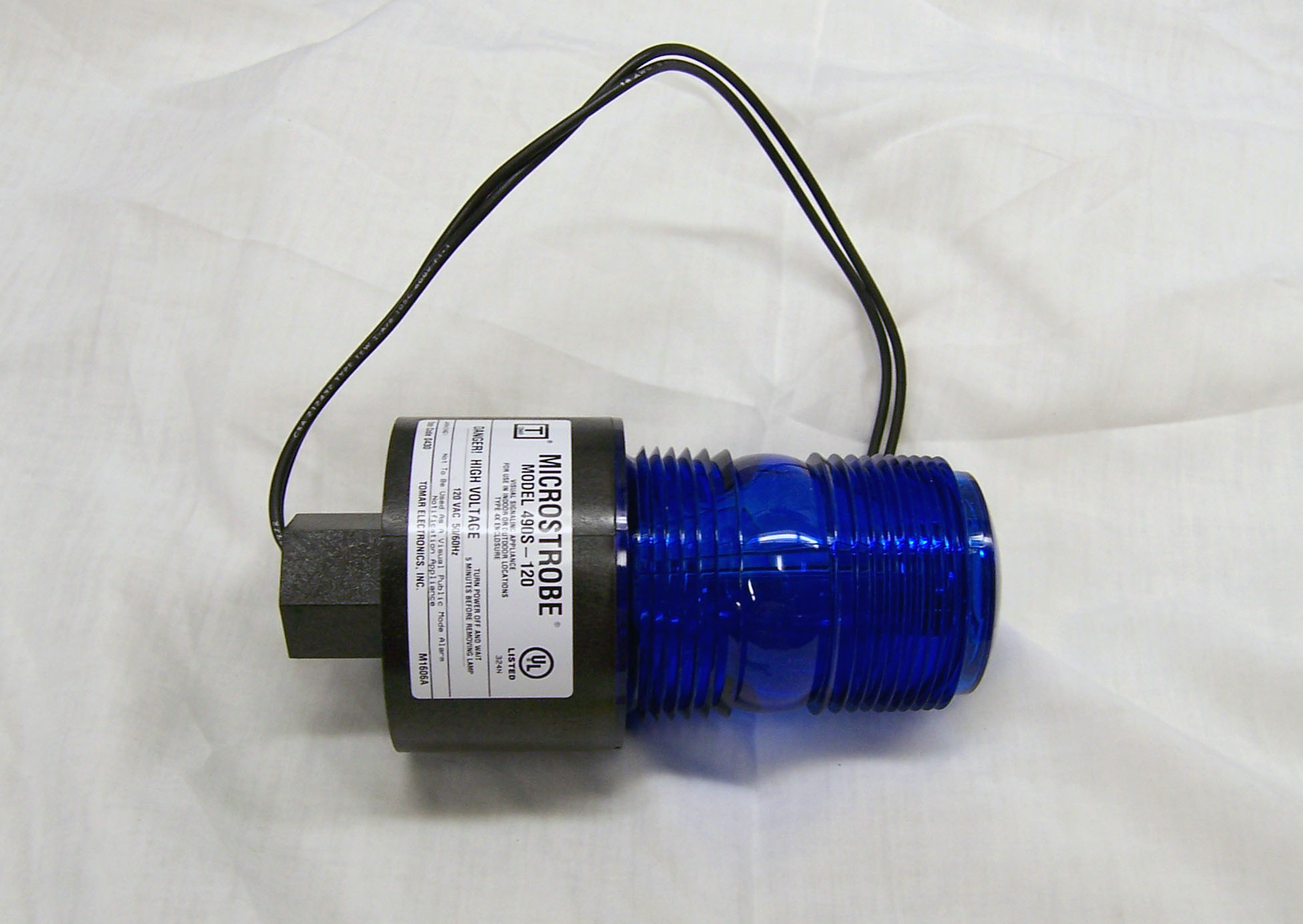 Light Blue Beacon | Electrical Components | Wisconsin Oven