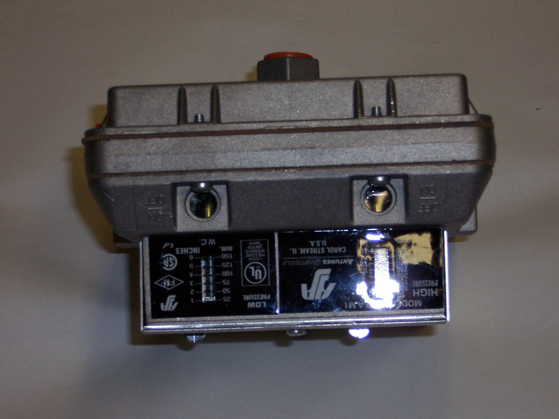 Gas Pressure Switch | Blower Components | Wisconsin Oven